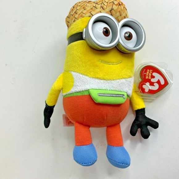 Ty | Toys | New Ty Beanie Babies Plush Minion Despicable Me 3 | Poshmark